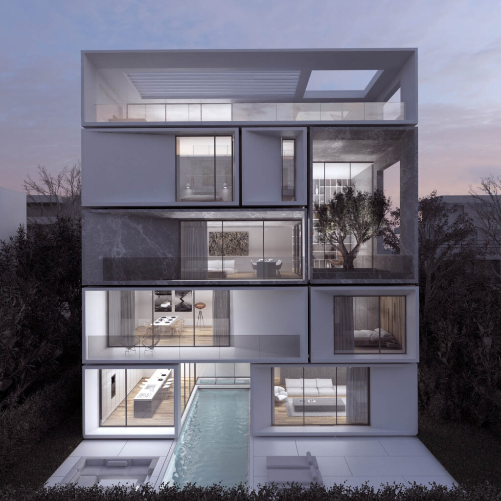 Boxes Residential Building - Danai Dios Architecture